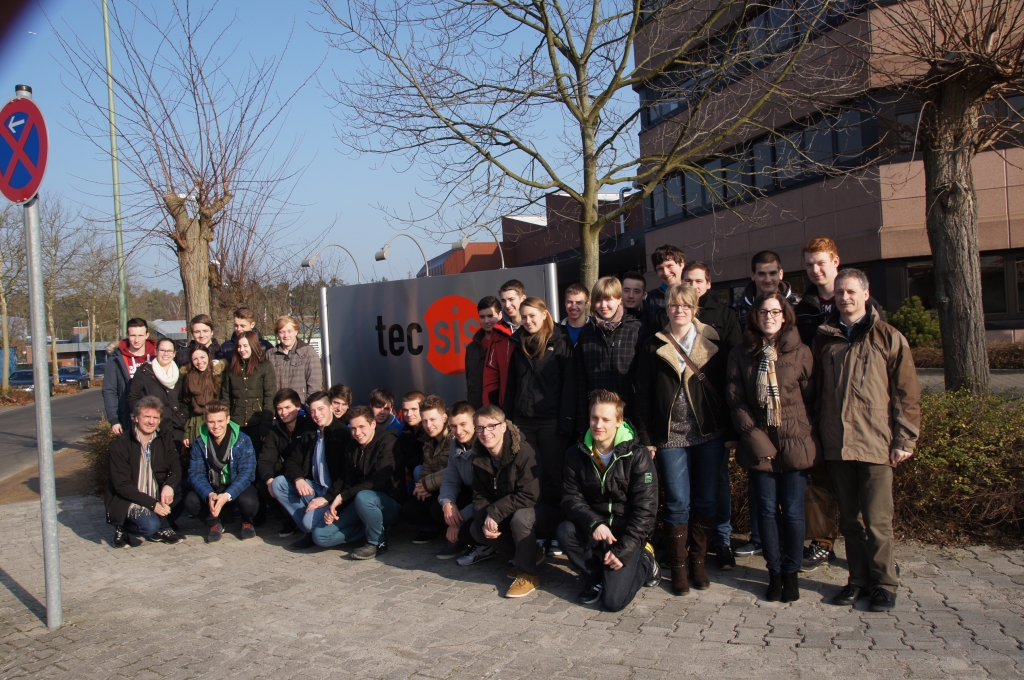 Werksführung 2014 bei tecsis in Offenbach - WIKA-Blog